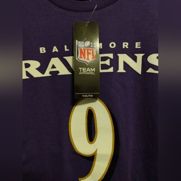 NFL | Shirts & Tops | Youthjustin Tucker Purple Baltimore Ravens ...